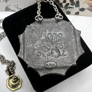 Luca Razza | Jewelry | Luca Razza Virgo Zodiac Pewter Plaque 97s ...